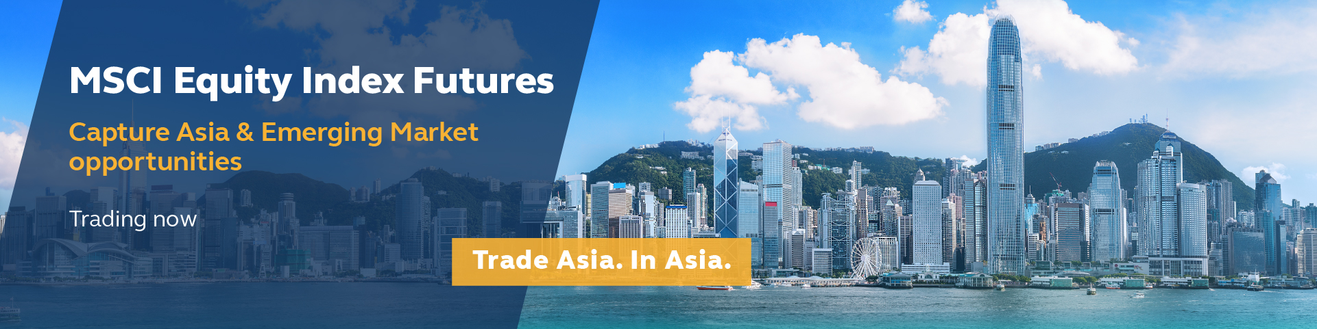 New MSCI Index Futures & Options